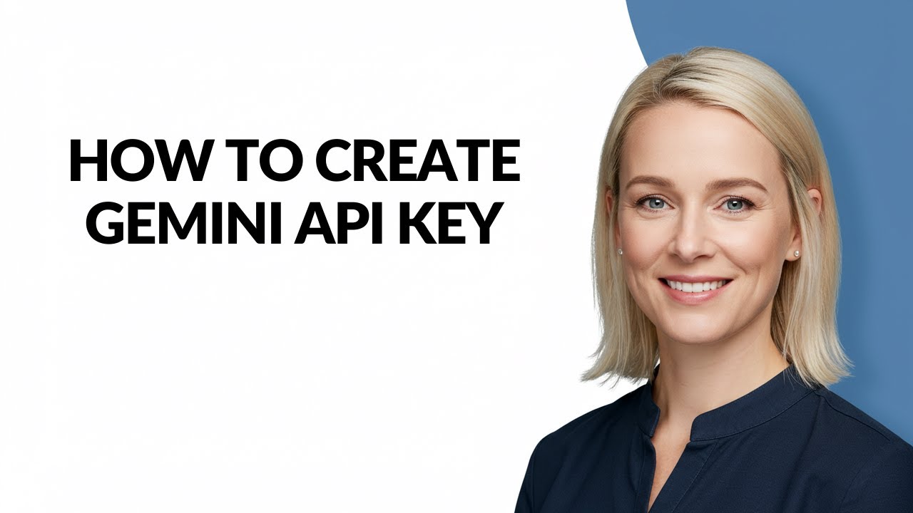 How to Create Gemini Api Key - Julia'sTutorials - YouTube