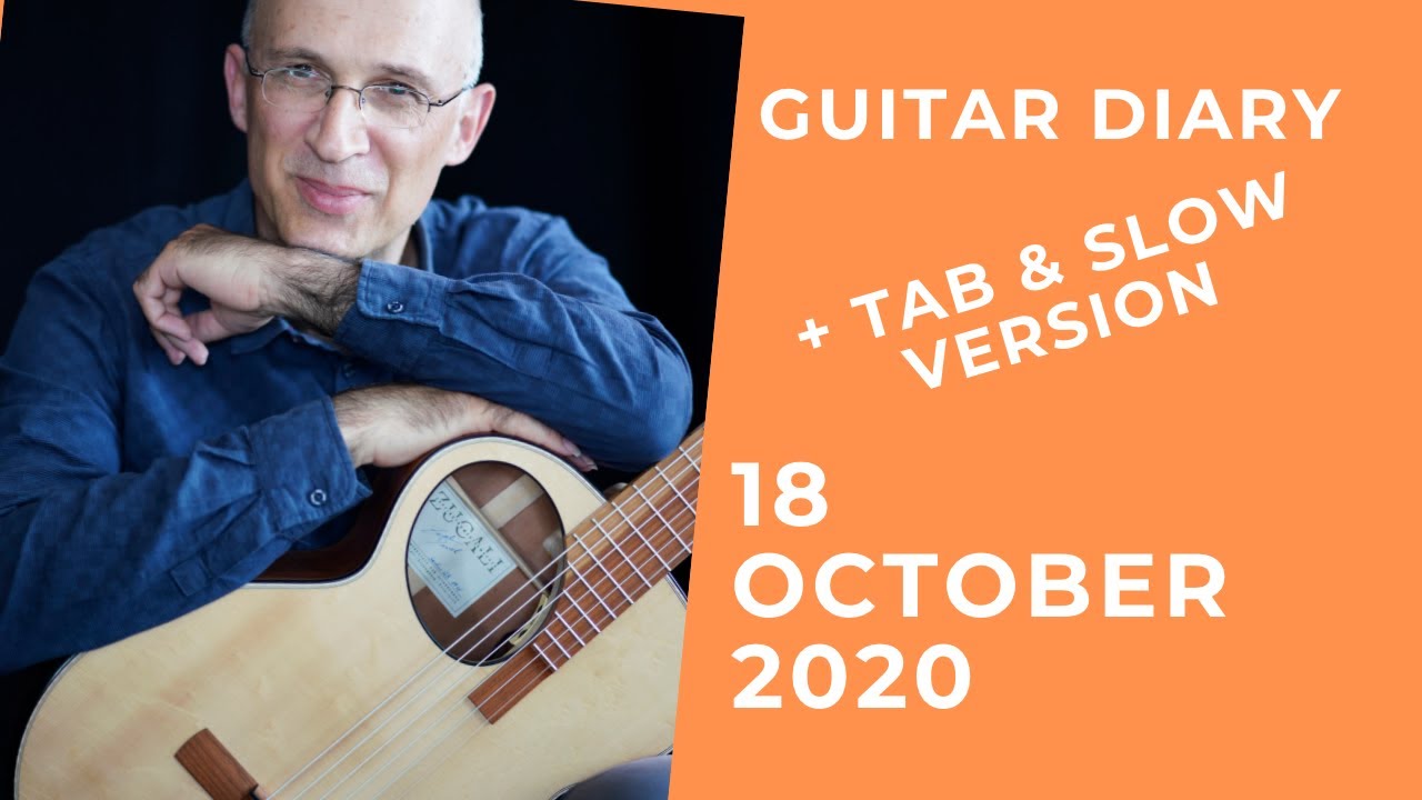 Guitar Diary - 18 October 2020 incl TAB - YouTube