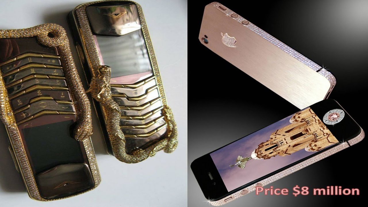 Top Ten -10 Most Expensive Mobile Phones in the World - YouTube