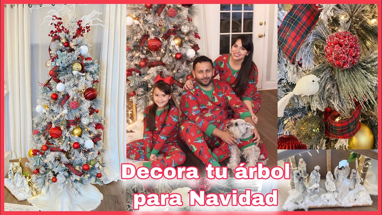 DECORA TU ÁRBOL DE NAVIDAD 2020 ELEGANTE y TRADICIONAL 🎄 - YouTube