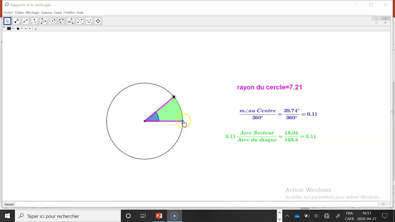 démonstration aire d'un cercle intégrale PDF Cours,Exercices ,Examens