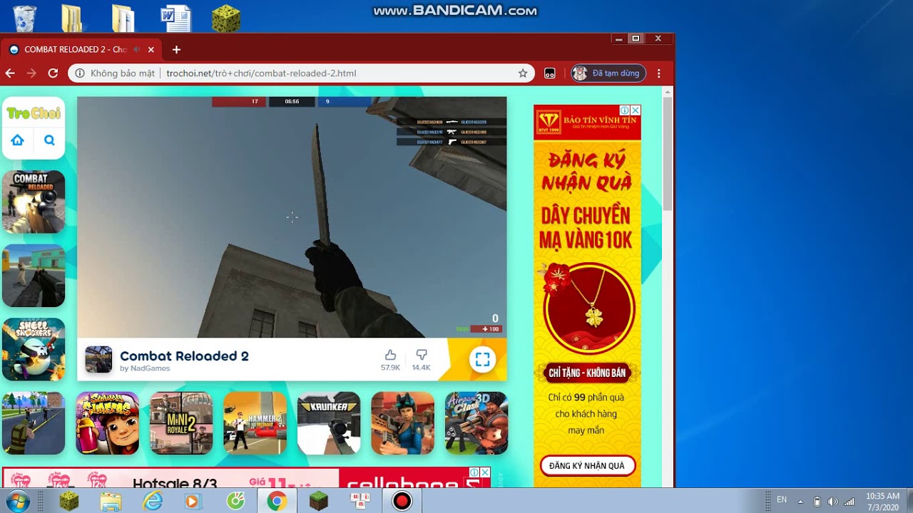 PLAY COMBAT RELOADED 2 - YouTube