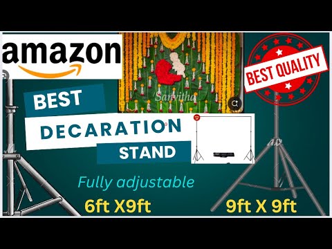 Best Decaration stand | fully adjustable 👌| Amazon - YouTube