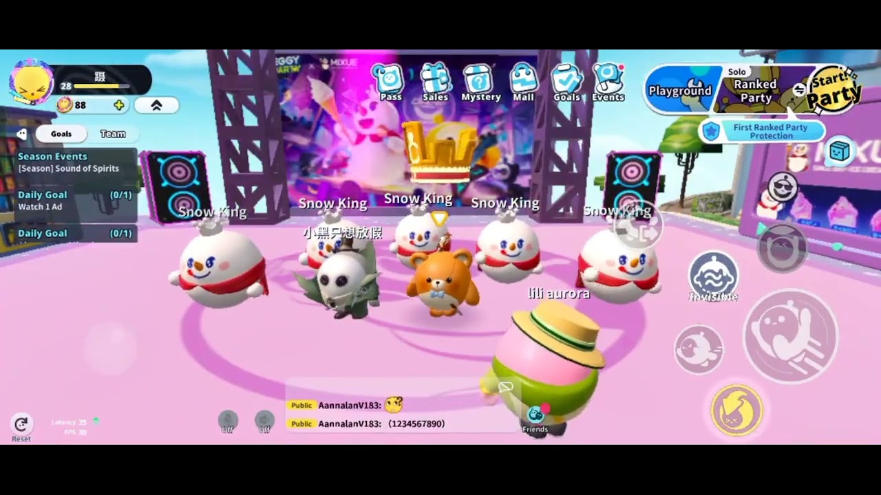 How to get free snow king skin in eggy party? Eggy party new event ...