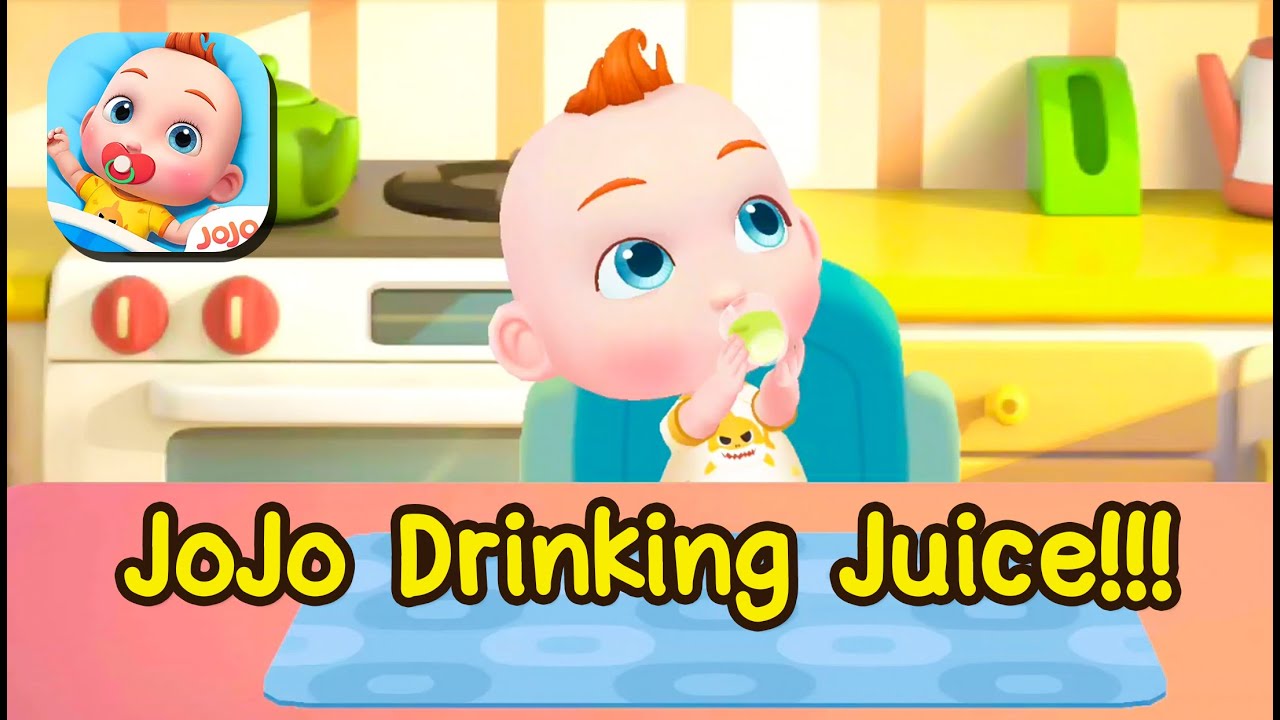 Super JoJo: Baby Care Game #6 | JoJo Drinking Juice!! - YouTube
