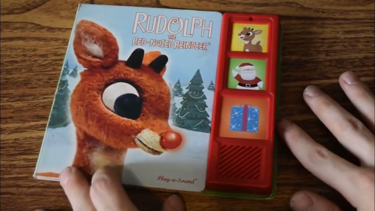 Rudolph Red-nosed Reindeer SOUND BOOK! (Christmas) - YouTube