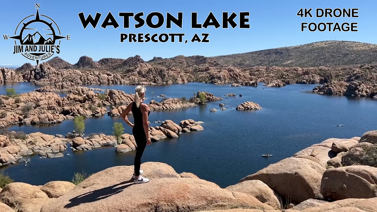 Watson Lake, Prescott Arizona / 4K Drone Footage - YouTube