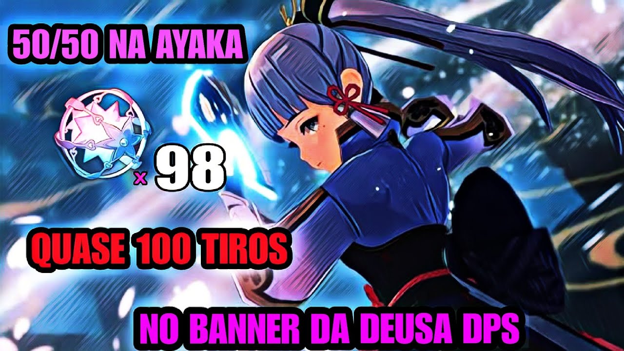 MAIS DE 90 TIROS NO BANNER DA AYAKA E DO MIKA | GENSHIN IMPACT - PEGUEI ...