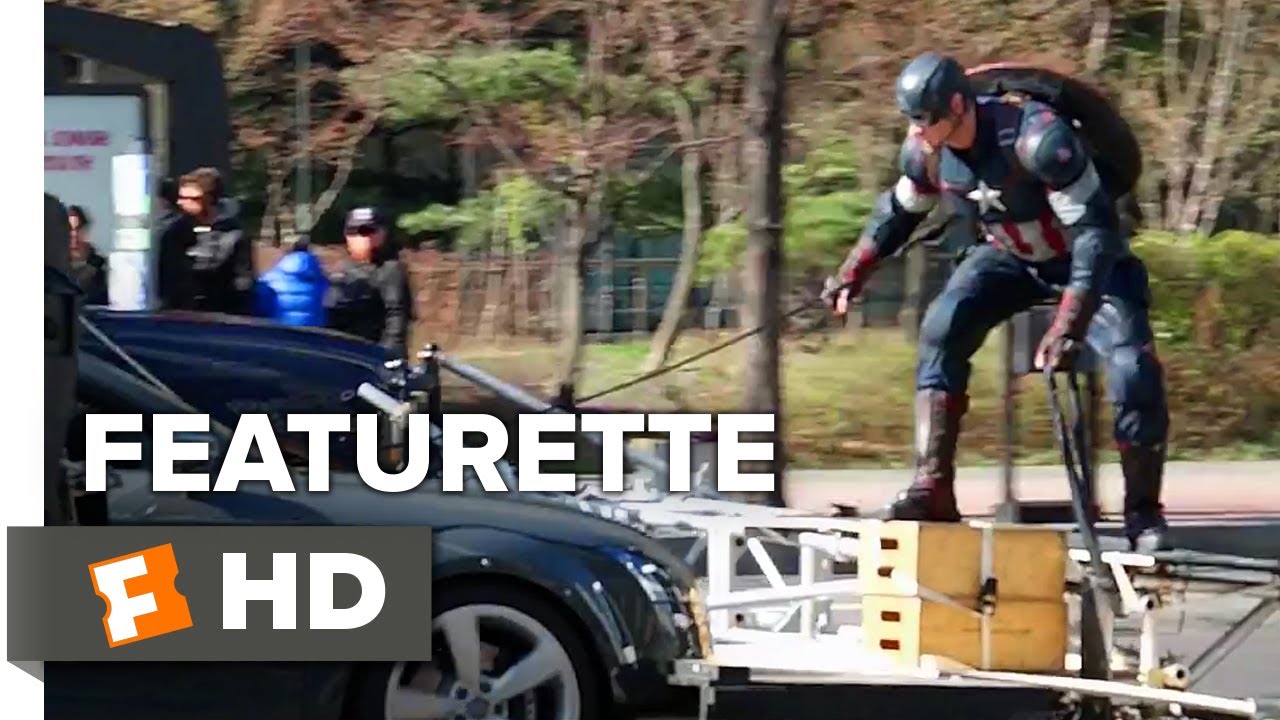 Avengers: Age of Ultron Featurette - Car Stunt (2015) - Chris Evans ...