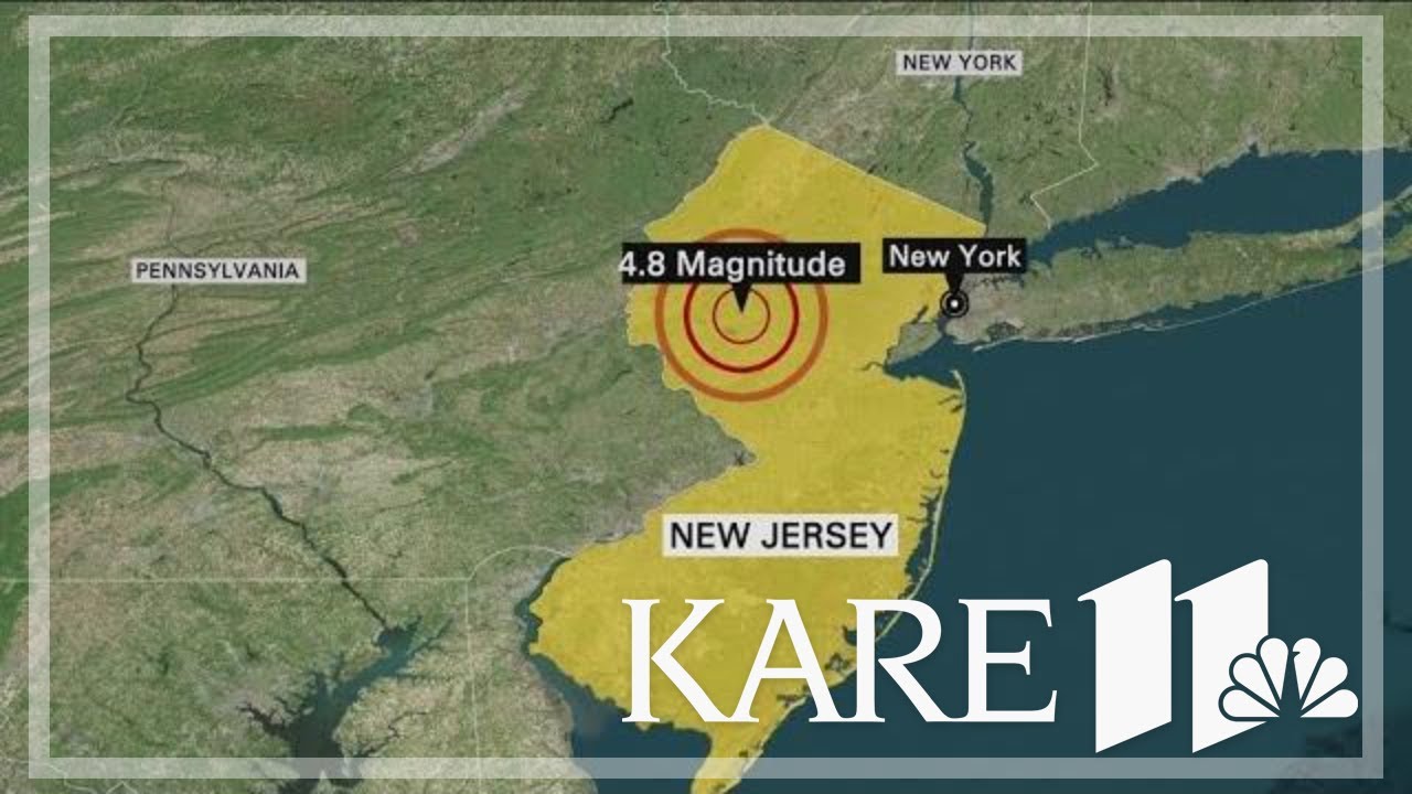 Earthquake centered near New York City rattles much of the Northeast ...