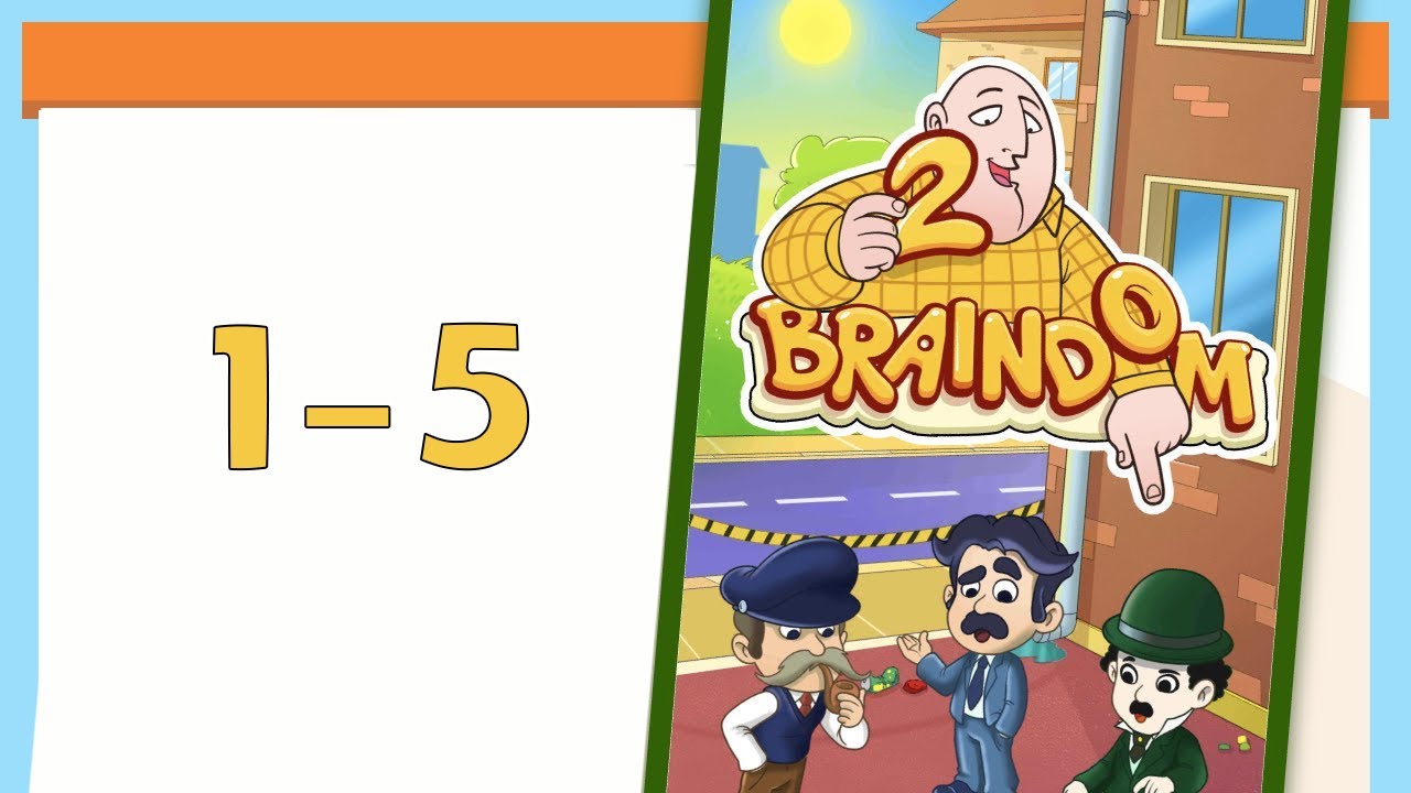 Braindom 2: Brain Teaser Games Levels 1 - 5 Solutions - YouTube