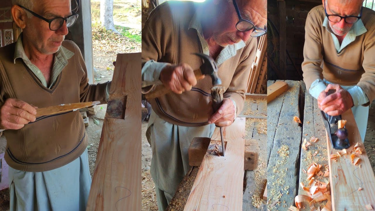 Awesome techniques of carpenter to remove scrap wood piece joints new ...