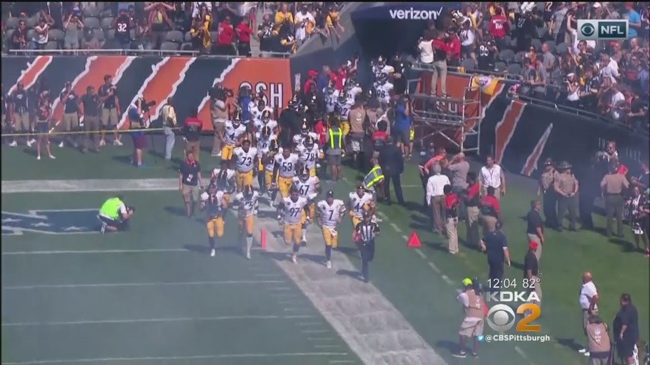 Angry Steelers Fans Weigh In On Decision To Skip National Anthem - YouTube