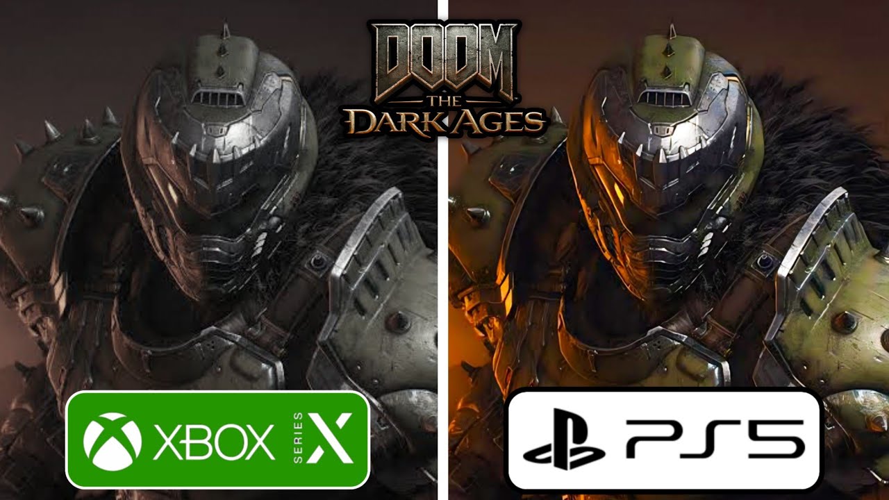 Doom the Dark Ages PS5 vs Xbox Series X Graphics Comparison - YouTube
