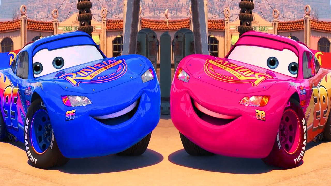 Best Of Lightning McQueen ⚡ Cars cartoon FUNNY (Music Video ...