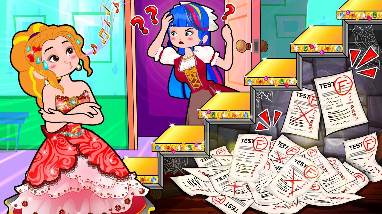 Hide My Test! Escape Game?! | Bad Mom & Good Mom | Hilarious Cartoon ...