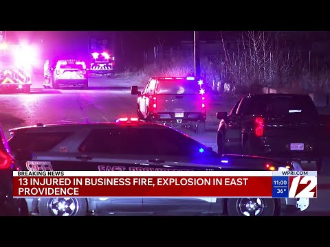 13 Verletzte bei Explosion und Brand in East Providence