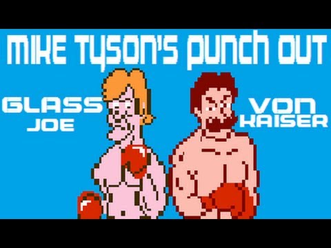 Mike Tysons Punch Out Glass Joe And Von Kaiser Youtube