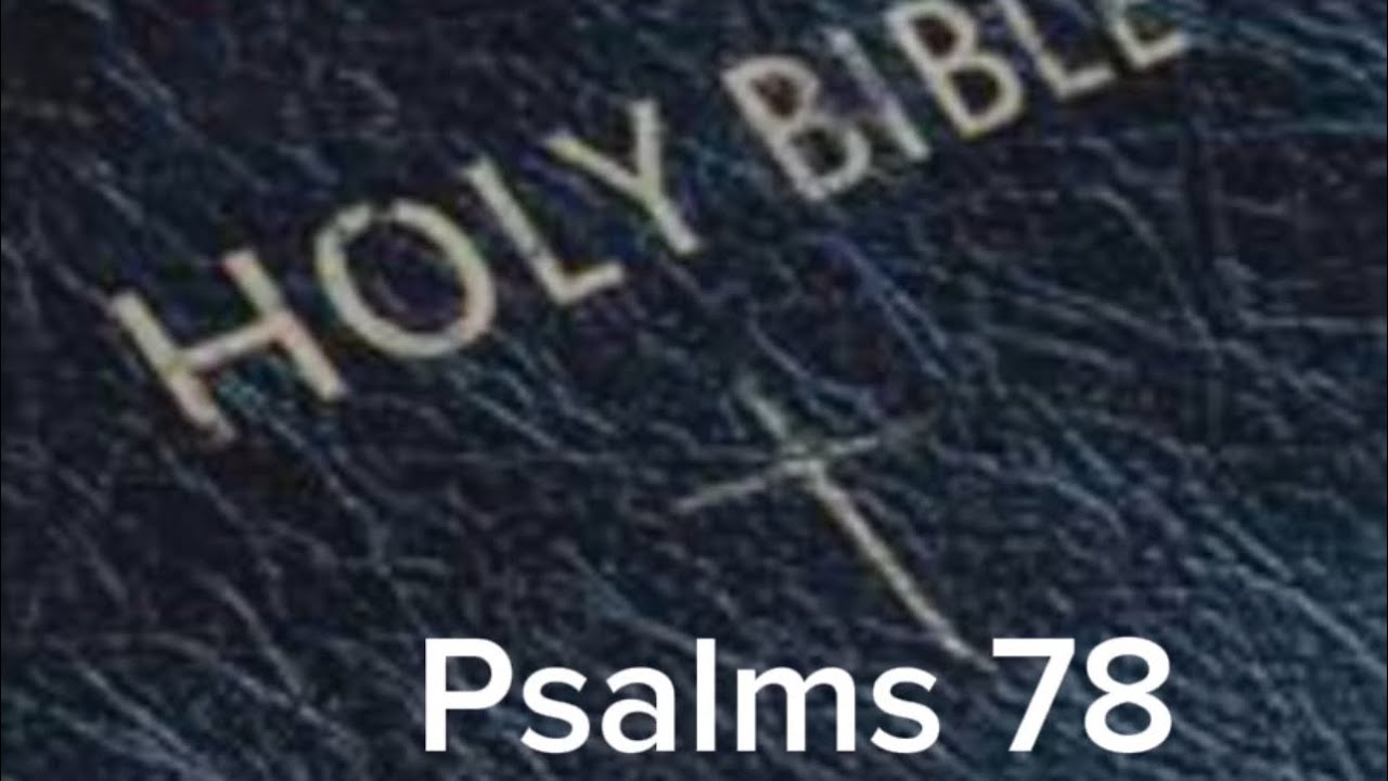 Psalms 78 (NIV) The Audio Bible - YouTube
