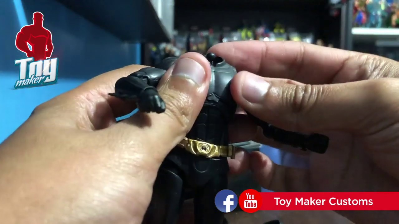 Review Batman Begins Mafex Bootleg - YouTube