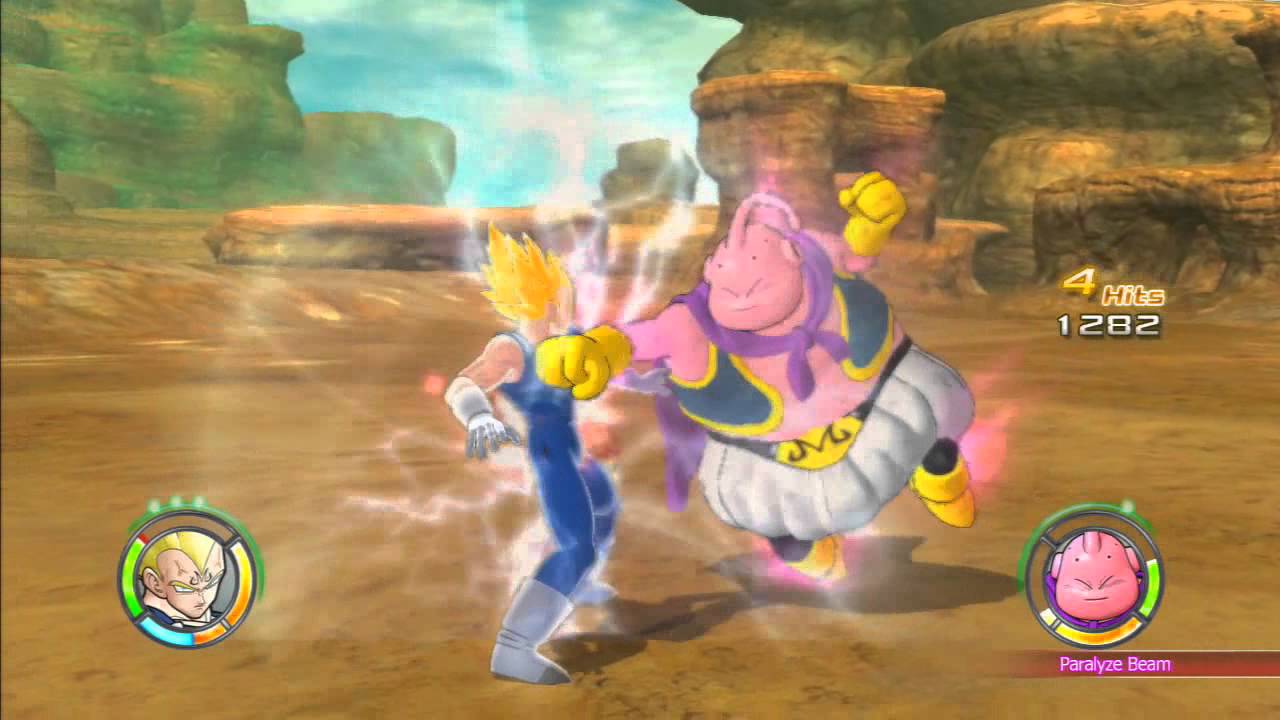 Majin Vegeta VS Majin Buu - YouTube