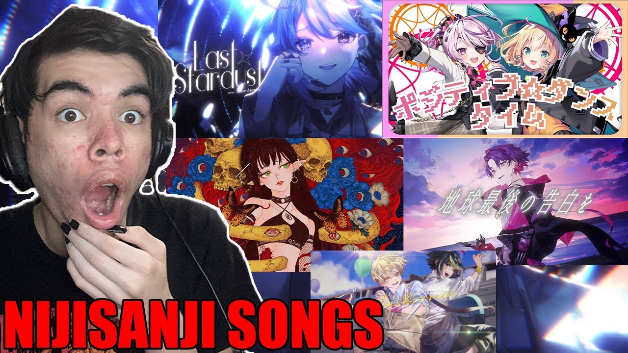Ranking/Reacting to Nijisanji Songs |Aster Arcadia Last Stardust /cover Mika Melatika Original ...