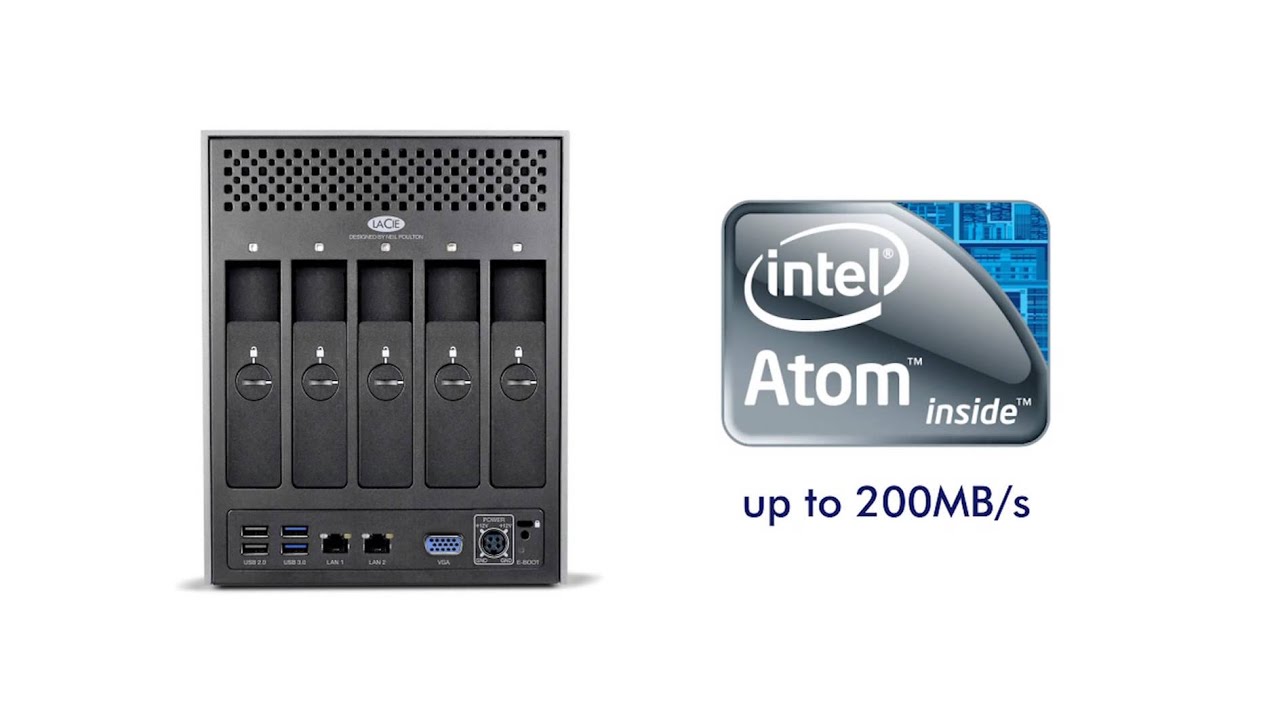 LaCie 5big NAS Pro with NAS OS 3 - YouTube
