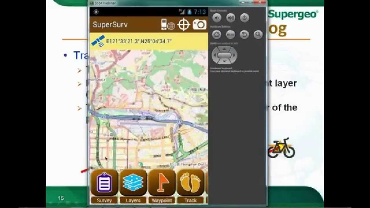 SuperSurv--GIS data collection App - YouTube