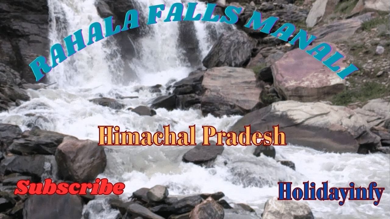 Rahala Falls Manali | Waterfalls of Manali | Himachal Pradesh #trending ...