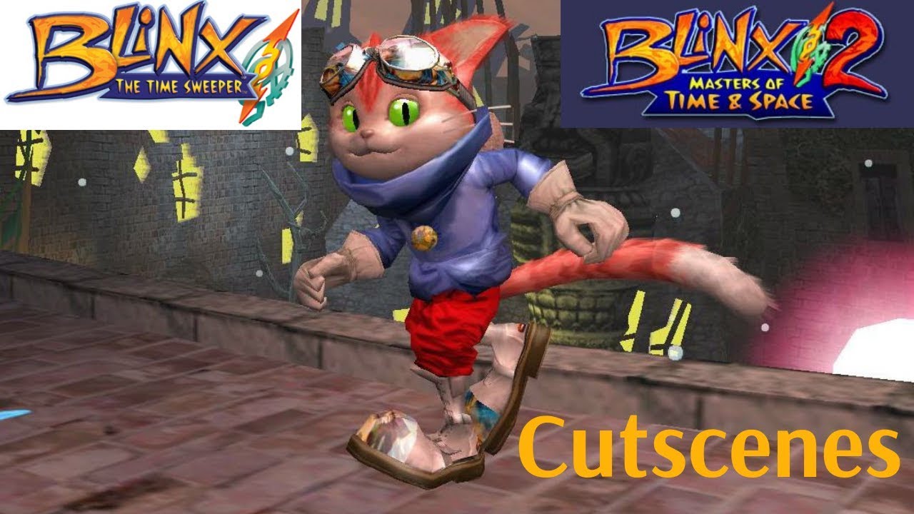 Blinx The Timesweeper And Blinx 2: Masters Of Time And Space Cutscenes ...