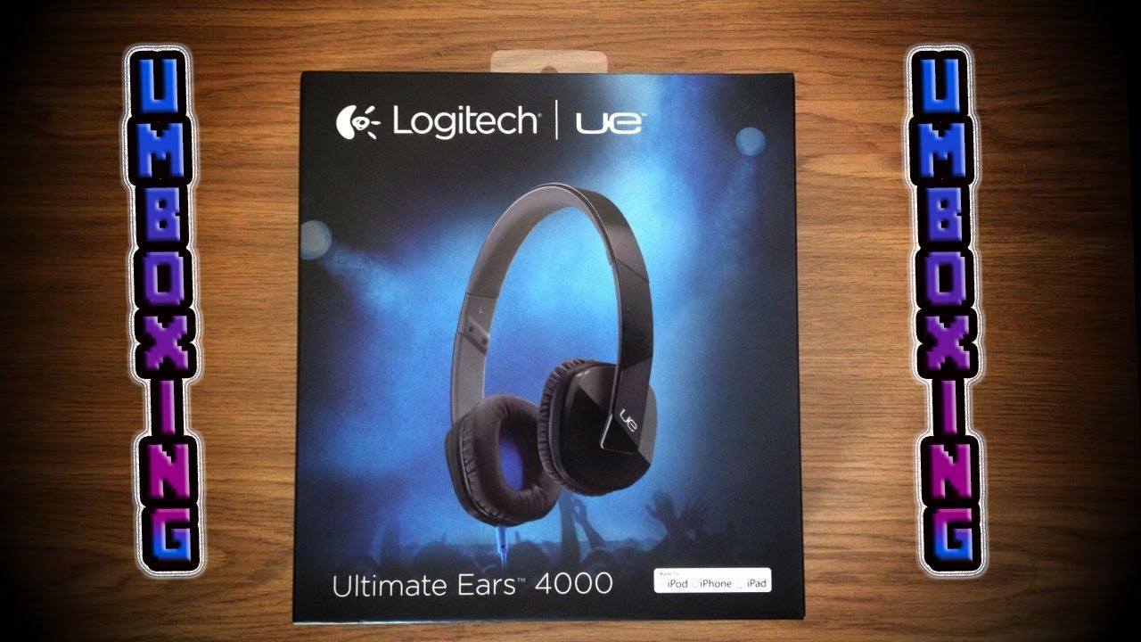 | UMBOXING | HEAD-SET | LOGITECH Ultimate Ears 4000 | - YouTube