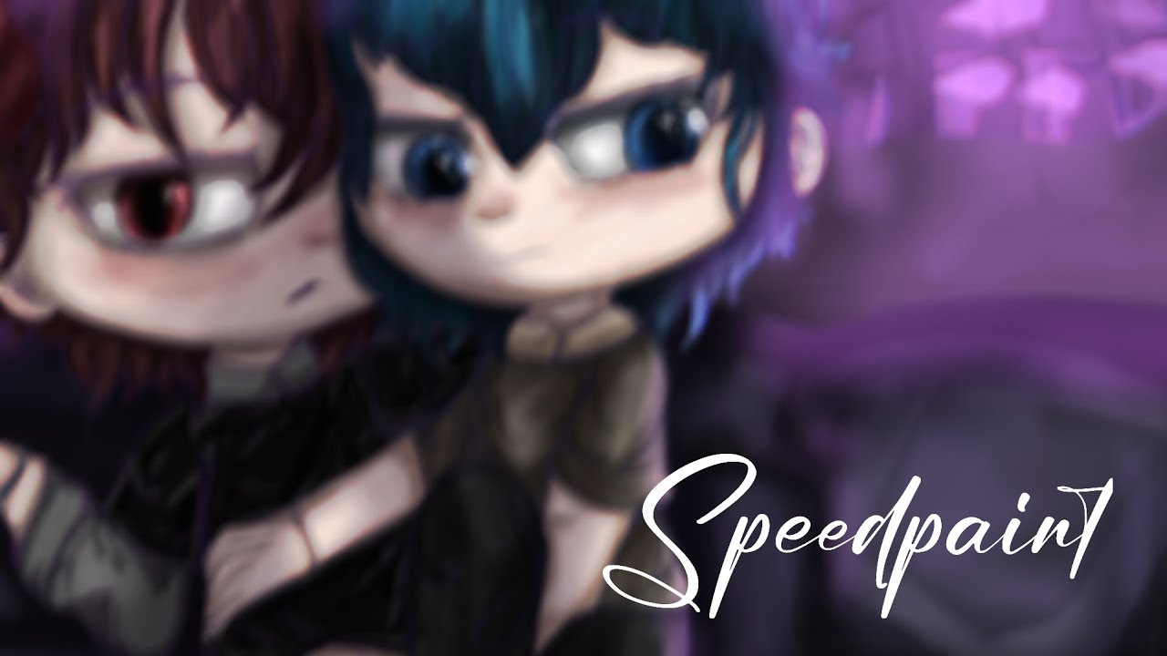 Speedpaint (ClipStudio Paint) Gacha Club Edit - YouTube