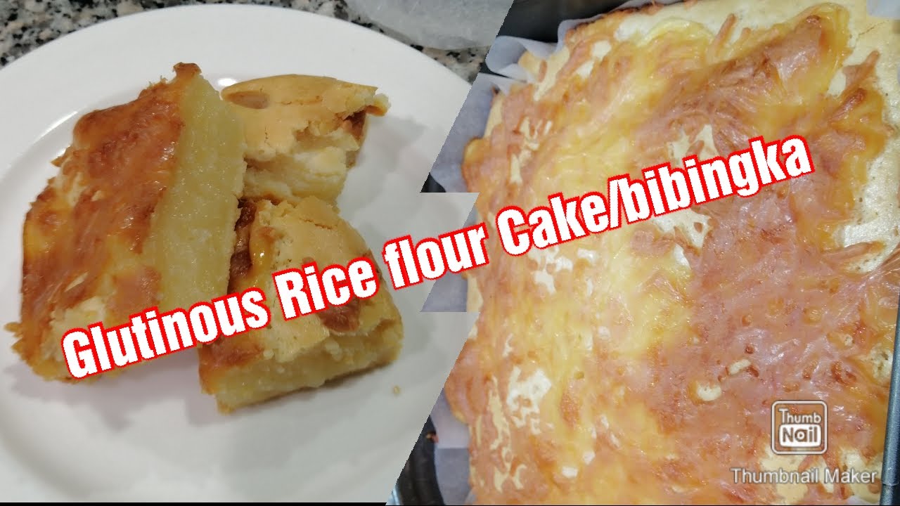 Glutinous Rice Flour Cake #Bibingka#MalagkitRice - YouTube