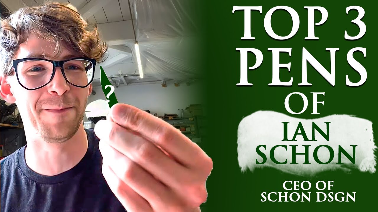 Top 3 Pens of Ian Schon - CEO of Schon DSGN | Appelboom Pennen - YouTube