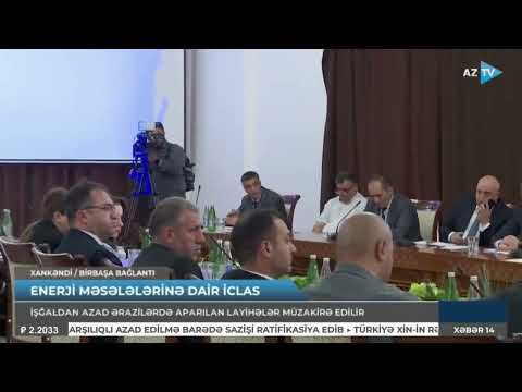Xankəndidə enerji məsələlərinə dair iclas