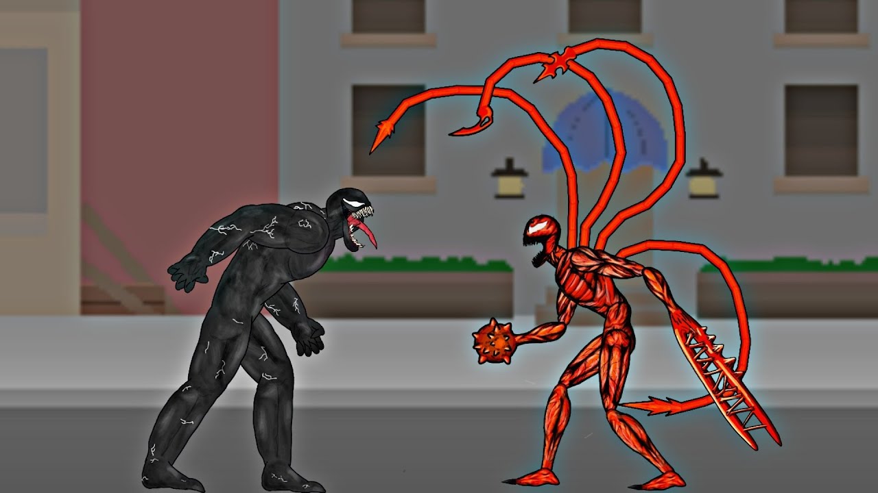 Venom Vs Carnage DC2 Animation - YouTube