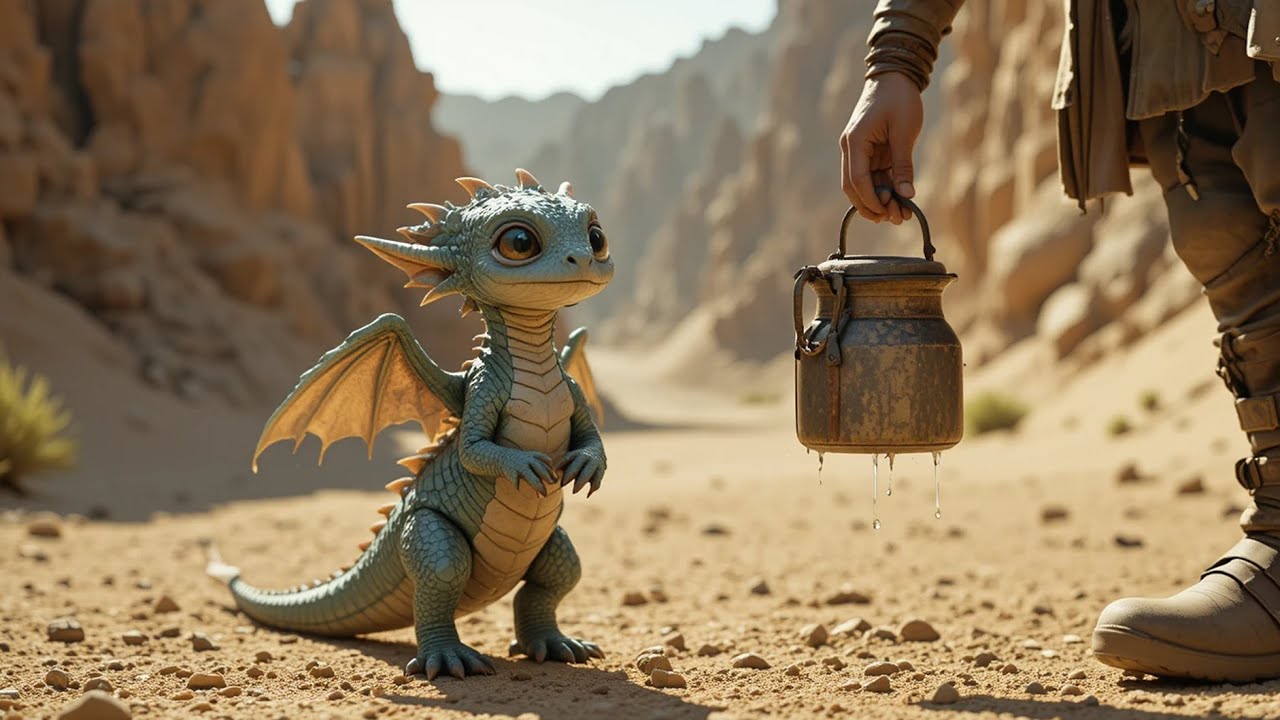 A Thirsty Dragon Child Asked a Human for Water—What He Gave Instead ...