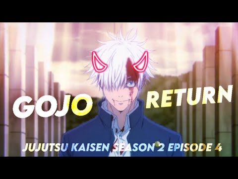🌀Gojo Returns And Fight Again With Toji 🥶 Jujutsu Kaisen Season 2 ...