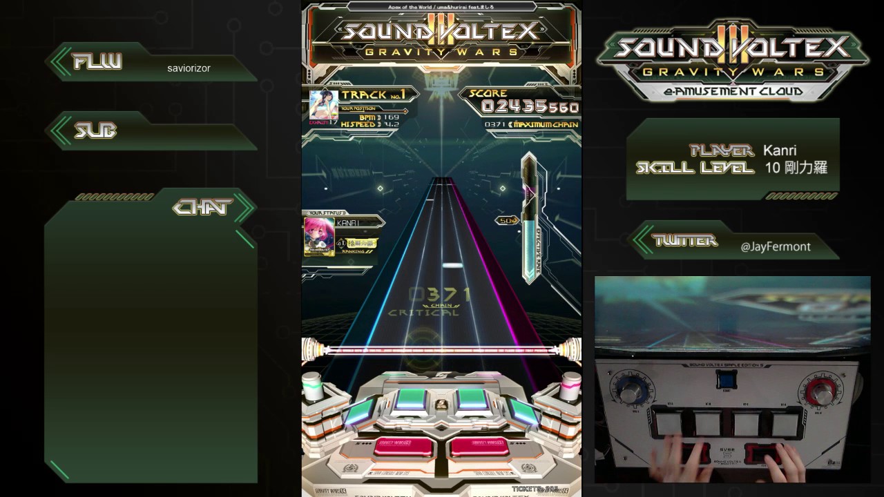 SDVX PC - Apex of the World [EXH 17] AA+ - YouTube