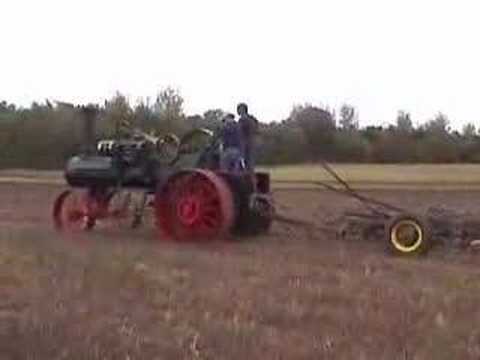 Plowing with Case Steam Engine - YouTube