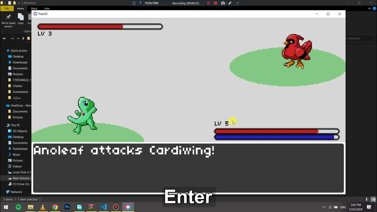 Pokémon - Project 7 - CS50's Introduction to Game Development - YouTube