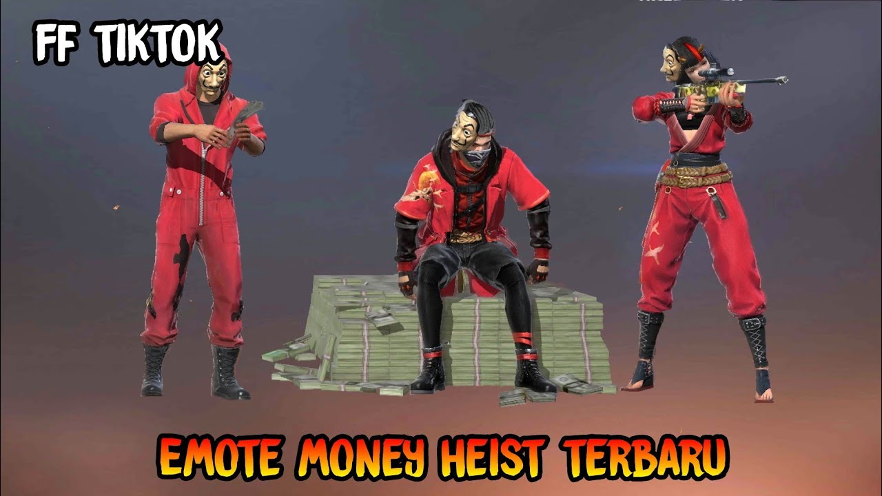 Tiktok Free Fire Emote Money Heist Terbaru (ff tiktok) - YouTube