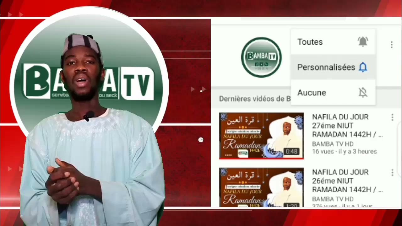 Abonné vous Notre chaîne BAMBA TV - YouTube