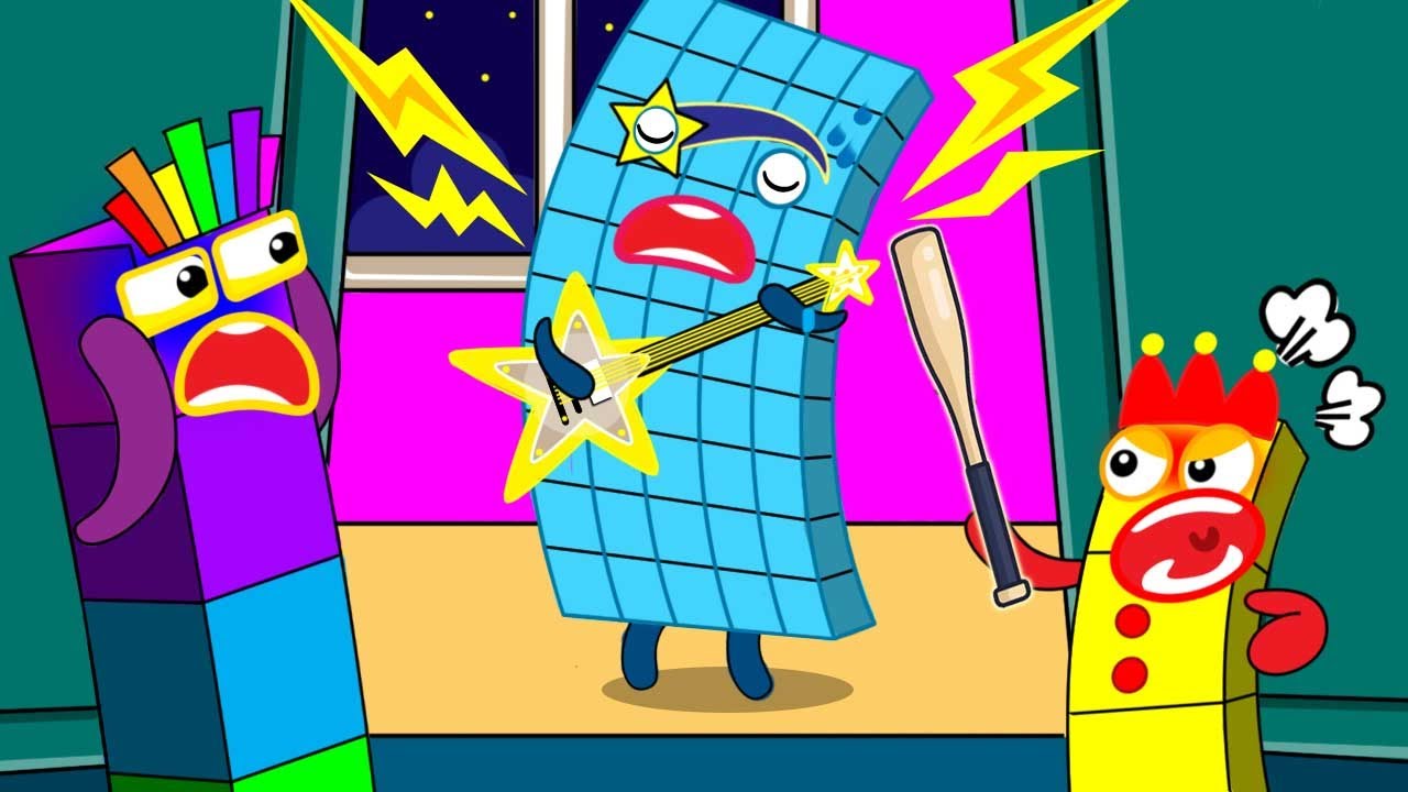 OMG! Please Numberblocks 50, Don't Karaoke at Night l Numberblocks ...