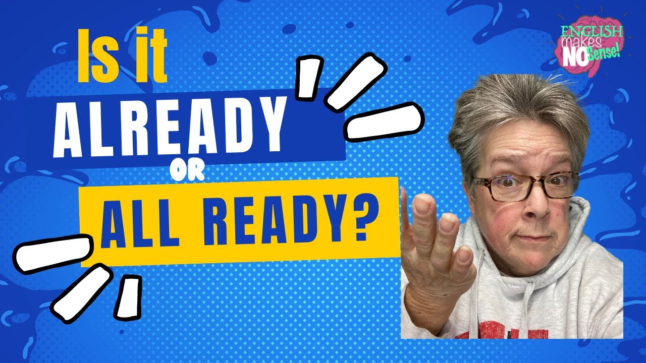 Is It Already or All Ready? 📚🌟 #ESLLessons #LanguageLearning # ...