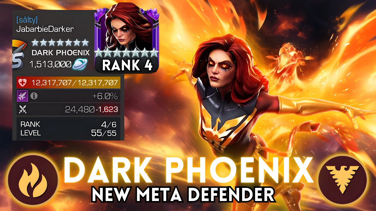 How to DESTROY 12M HP 7🌟R4 Dark Phoenix EASILY! 🔥 (Node 5 INTERCEPT ...