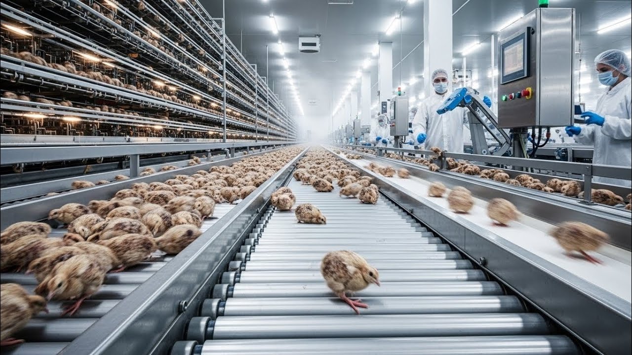 Inside the World’s Largest Quail Egg Factory: From Millions of Birds to ...
