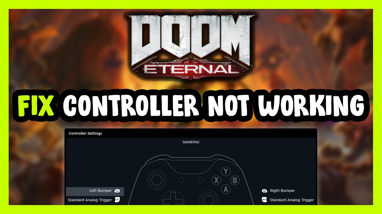 FIX Doom Eternal Controller/Gamepad Not Working on PC - YouTube