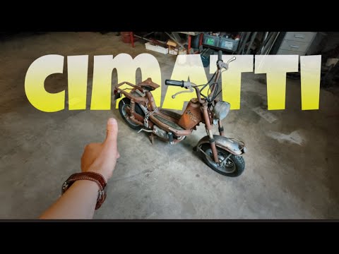 UN NUOVO MEZZO DA RESTAURARE 😍 (Cimatti Mini Chic) | Operazione ...