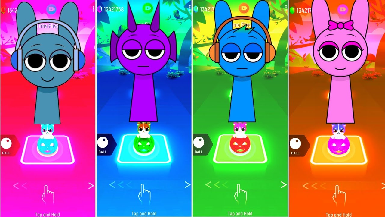 Sprunki Incredibox music 🆚 Sprunki Pinki 🆚 Sprunki Reddy 🆚 Sprunki Aqua ...